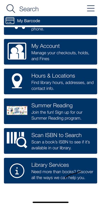 The Best feature of the HCPL App | Harris County Public Library